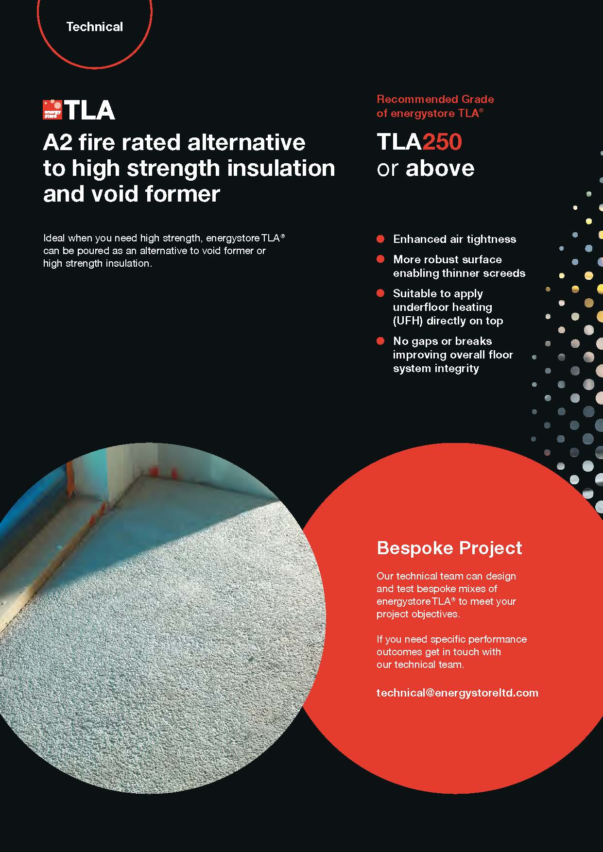 TLA INSULATION – Oran Flow Screed